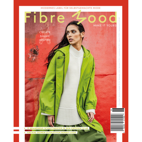 Fibre Mood - Ausgabe 26 - Zeitschrift - Papierschnittmuster
