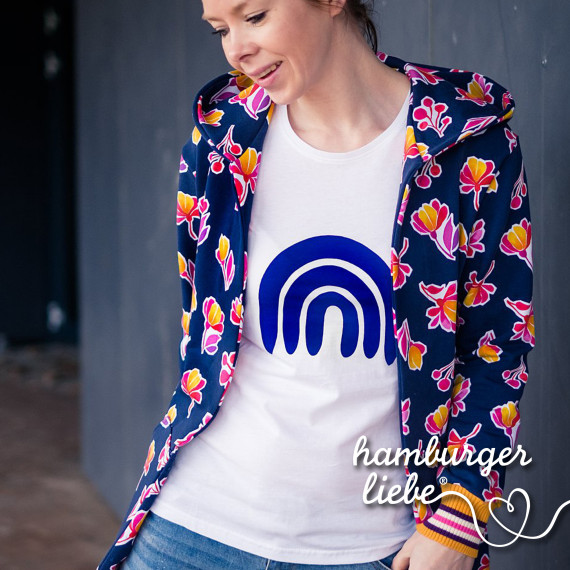 Plotterdatei – Rainbow - Life loves You – Hamburger Liebe – Freebie