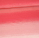 Jersey - Aquarell Verlauf - Color Gradient - Lachsrosa - Living for Fabrics