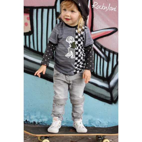 Plotterdatei - Coole Jungs - Skater - Mini Lizenz - NIKIKO