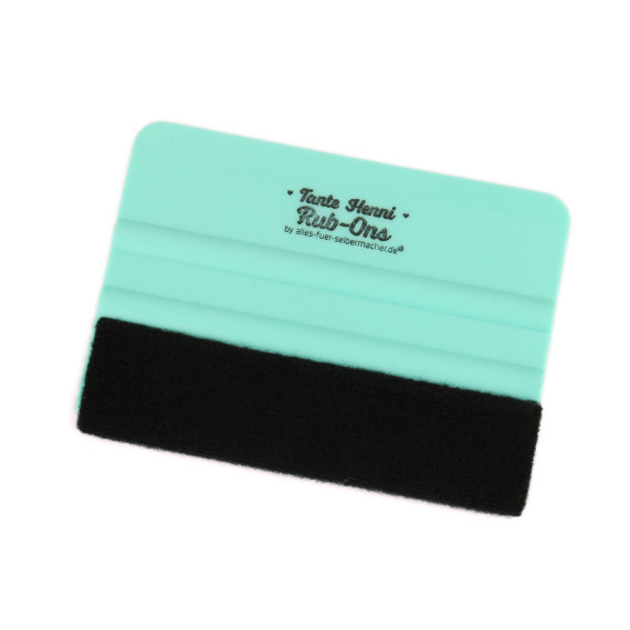 Dein Wunschgeschenk - 1 Rakel - mit Filz - für Rub-On Sticker - Tante ...