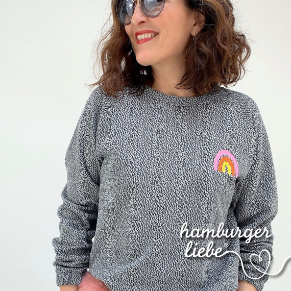 Plotterdatei – Rainbow - Life loves You – Hamburger Liebe – Freebie