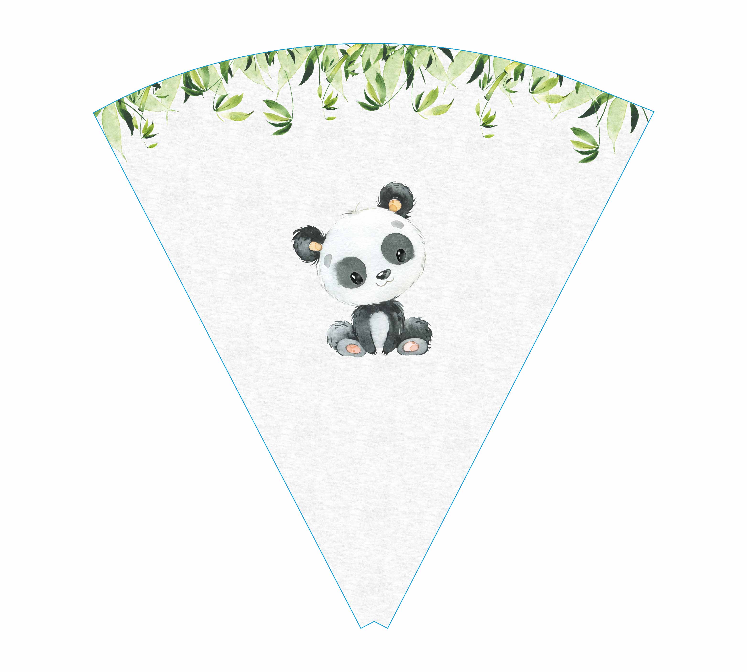 DIY-NÄHSET SCHULTÜTE - GESCHWISTERTÜTE - PANDA PAYTON