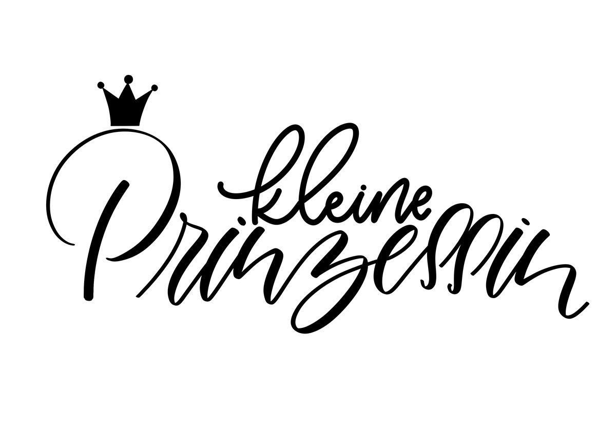 Plotterdatei - kleine Prinzessin