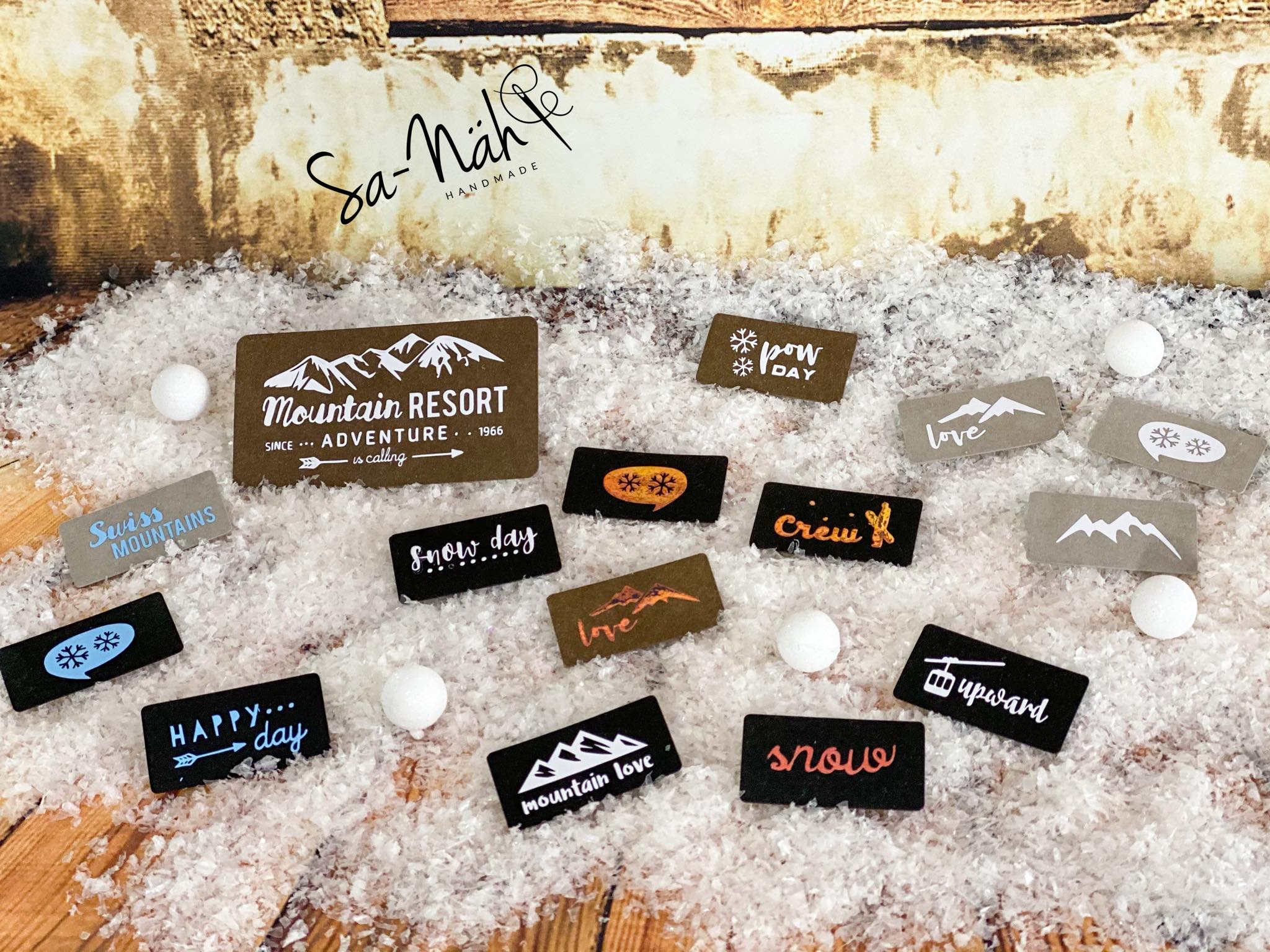 Plotterdatei "Label Winter Edition" (3er-Set) - ALPWIND