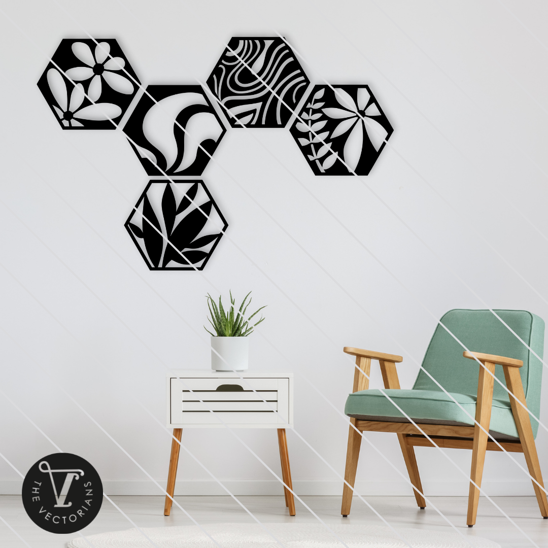 Plotterdatei "Vectorians Wabenkünste" The Vectorias