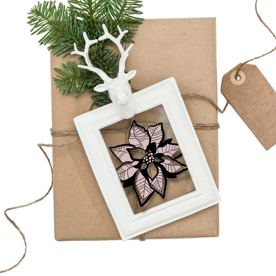 Plotterdatei "Blumiger Weihnachtsstern" von The Vectorians